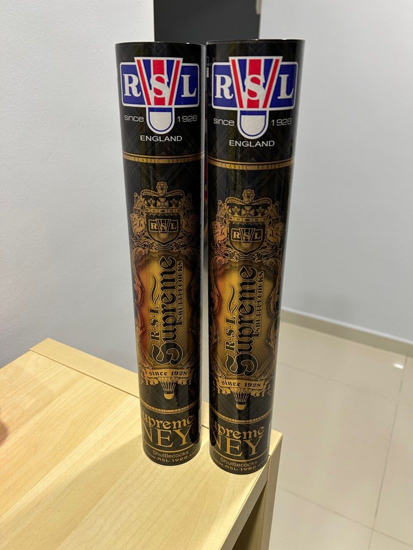 RSL Supreme Shuttlecocks - New, Sports Equipment, Sports & Games ...