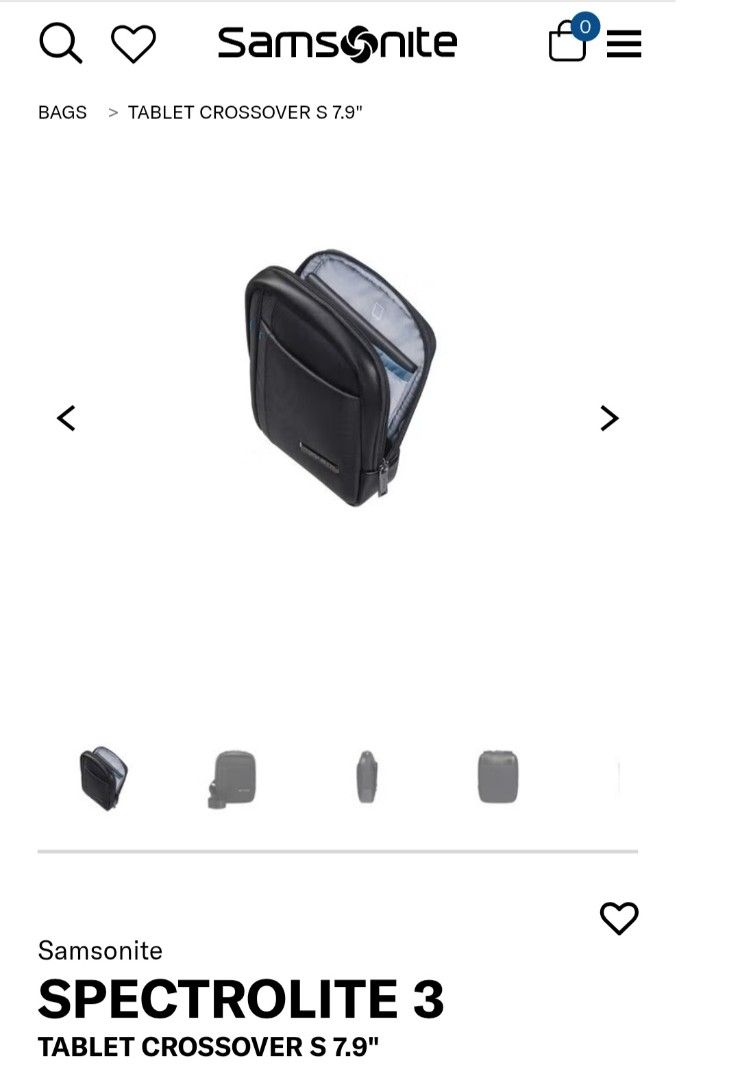 Samsonite Spectrolite 3 Tablet Crossover S 7.9", Computers & Tech ...