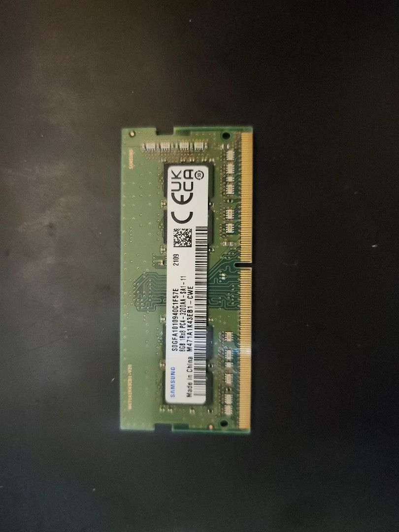 Samsung sodimm RAM 8GB DDR4 PC4-3200AA-SA1-11, Computers & Tech, Parts ...