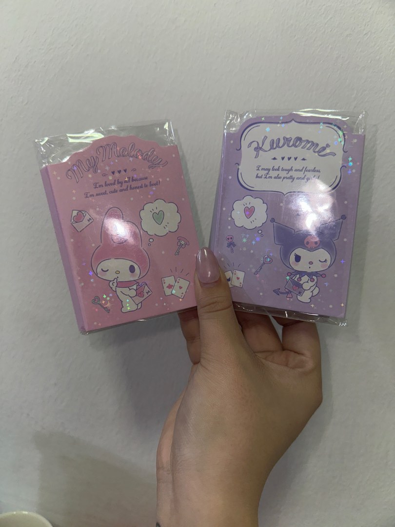 Sanrio My Melody & Kuromi Stationery Post it, Hobbies & Toys ...