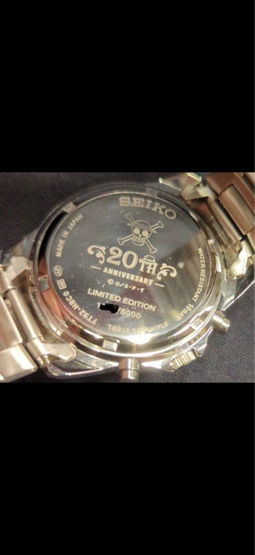 Limited edition 5000 piece SEIKO × ONE PIECE X Toei ANIMATION 20th ...
