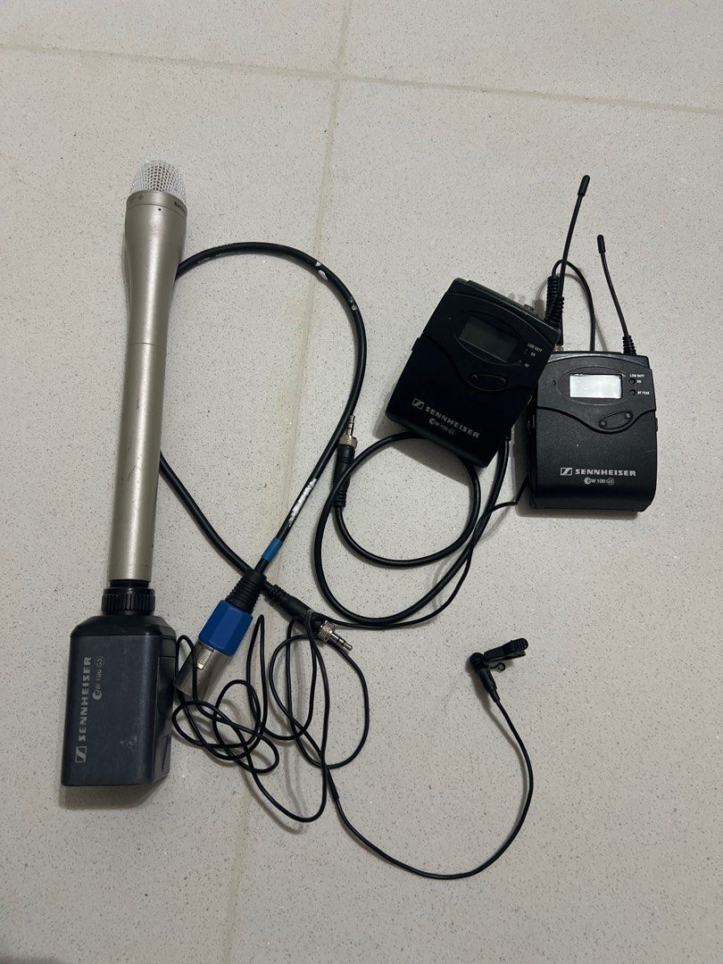 Sennheiser EW 100 G3 Wireless Microphone System, Audio, Microphones on ...