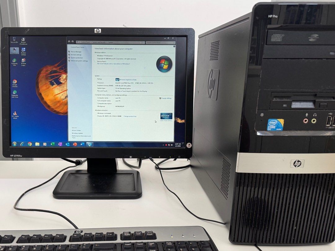 Set Desktop PC HP Pro 3000MT -, Computers & Tech, Desktops on Carousell