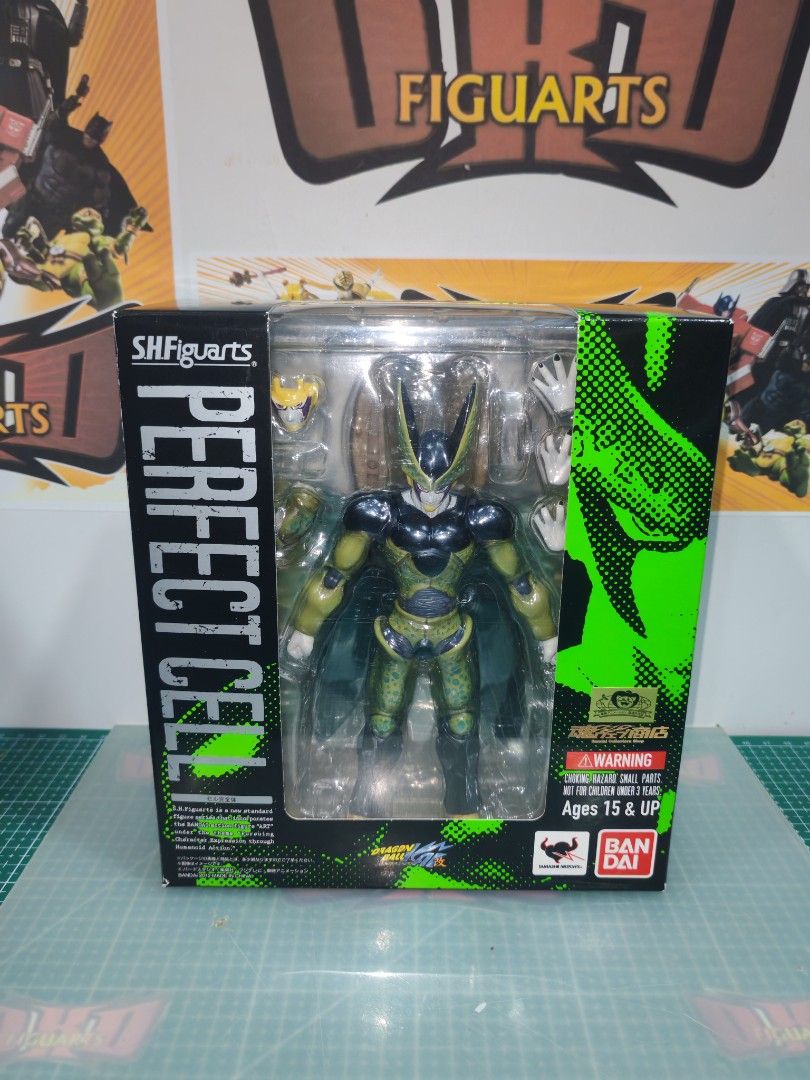 s.h.figuarts SHF Dragon Ball Perfect Cell, Hobbies & Toys, Toys & Games ...