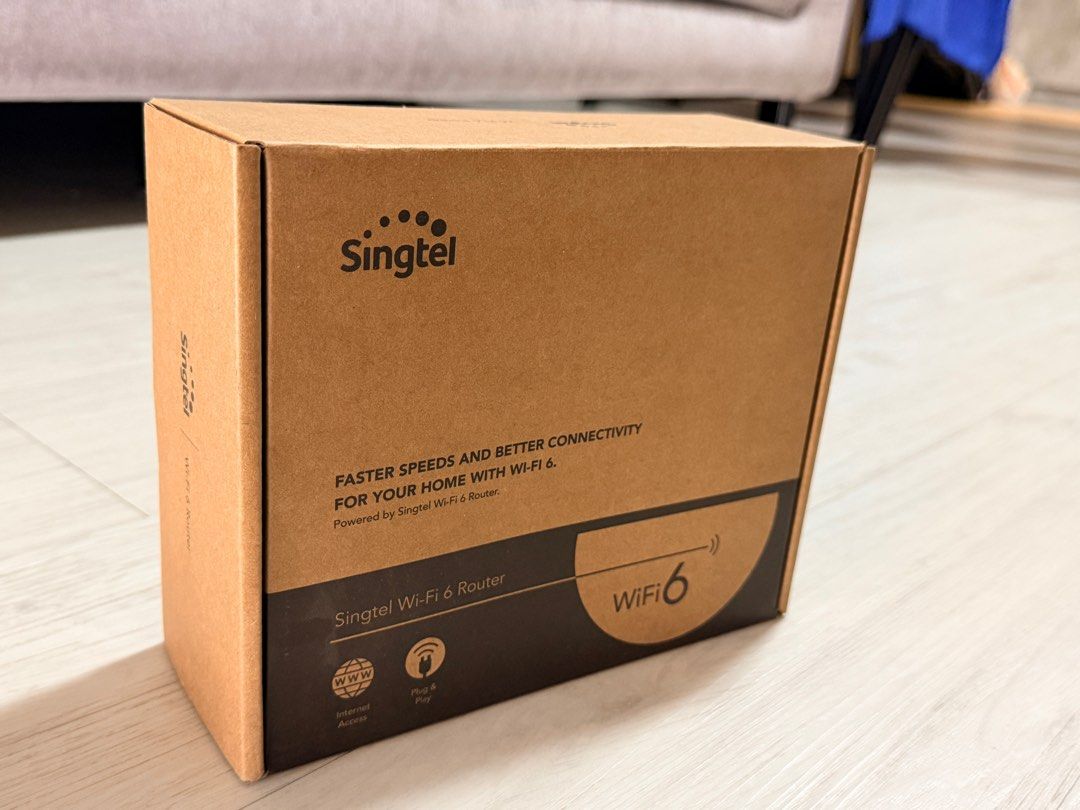 Singtel Brand New Wi-Fi 6 Router - WG660242-ST, Computers & Tech, Parts ...