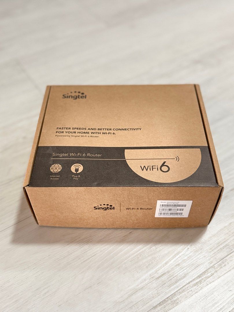 Singtel Brand New Wi-Fi 6 Router - WG660242-ST, Computers & Tech, Parts ...