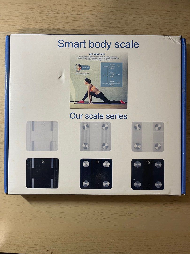 Smart Weighing Scale with App tracker., Health & Nutrition, Health ...