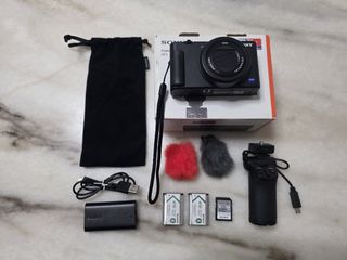 Sony ZV-1 Digital Camera with Accessories, Photography, Cameras on ...