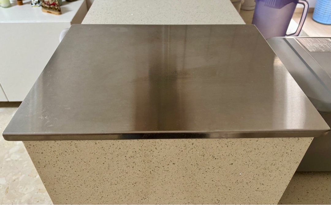 Stainless steel counter top, Furniture & Home Living, Kitchenware ...