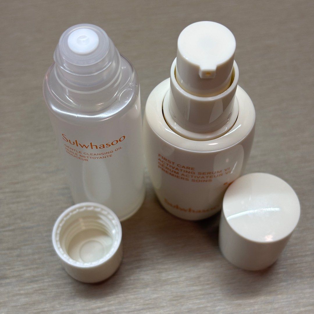 Sulwhasoo First Care Activating Serum VI & Gentle Cleansing Oil, Beauty ...