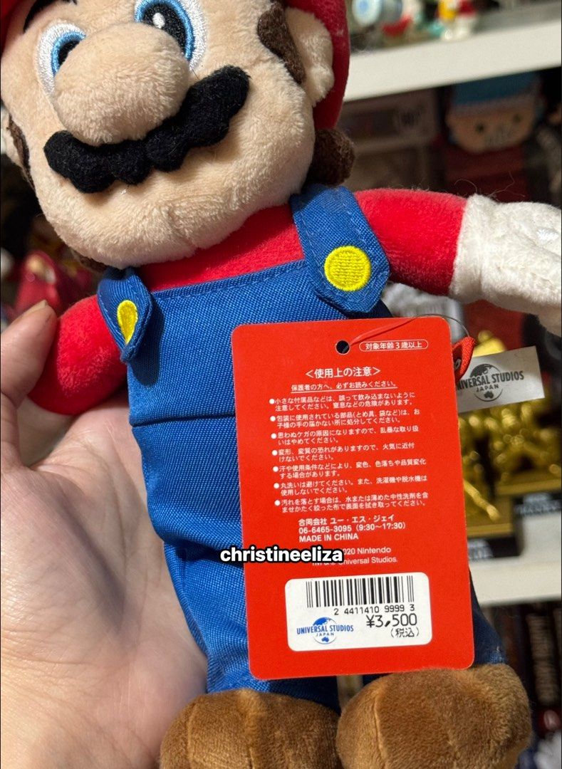 Super Nintendo World Mario Plush Universal Studios Japan Exclusive ...