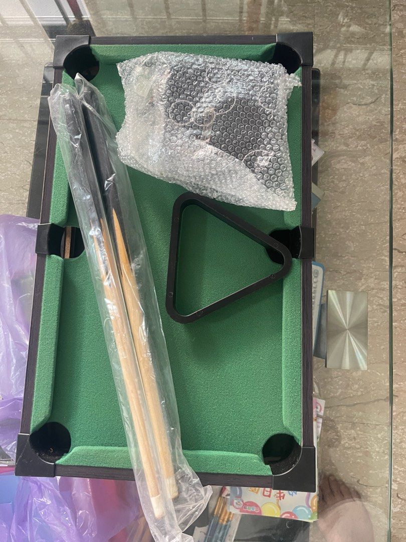 Tabletop Pool Table - Brand New, Hobbies & Toys, Toys & Games on Carousell