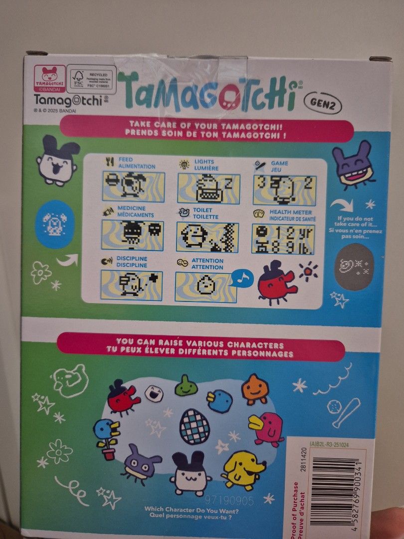 Tamagotchi Gen 2 Virtual Pet - Brand New, Hobbies & Toys, Toys & Games ...