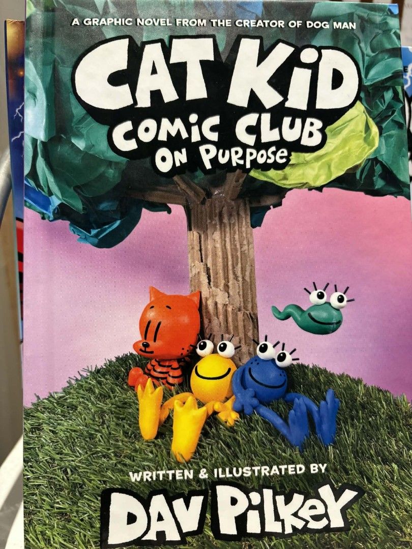 Teamideasinaction Cat Kid Comic Club: On Purpose by Dav Pilkey, Hobbies ...