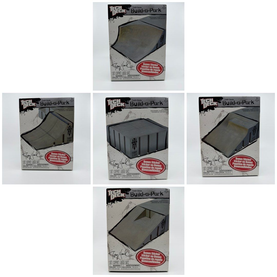 Tech Deck Build-A-Park Tony Hawk Spin Master (5 designs to choose from ...