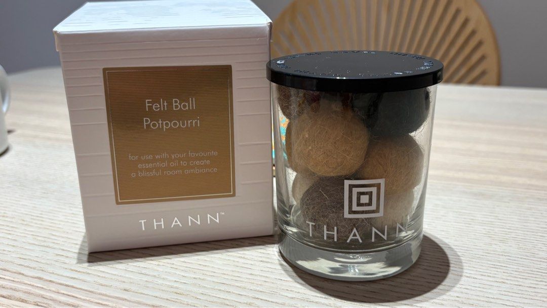 THANN Felt Ball Potpourri, Furniture & Home Living, Home Fragrance on ...