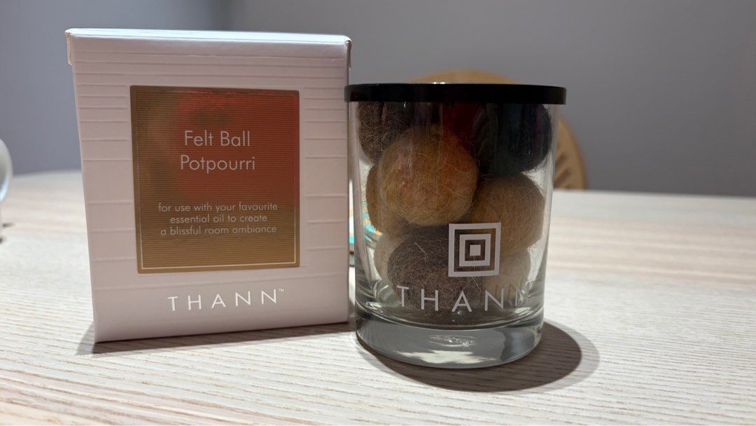 THANN Felt Ball Potpourri, Furniture & Home Living, Home Fragrance on ...