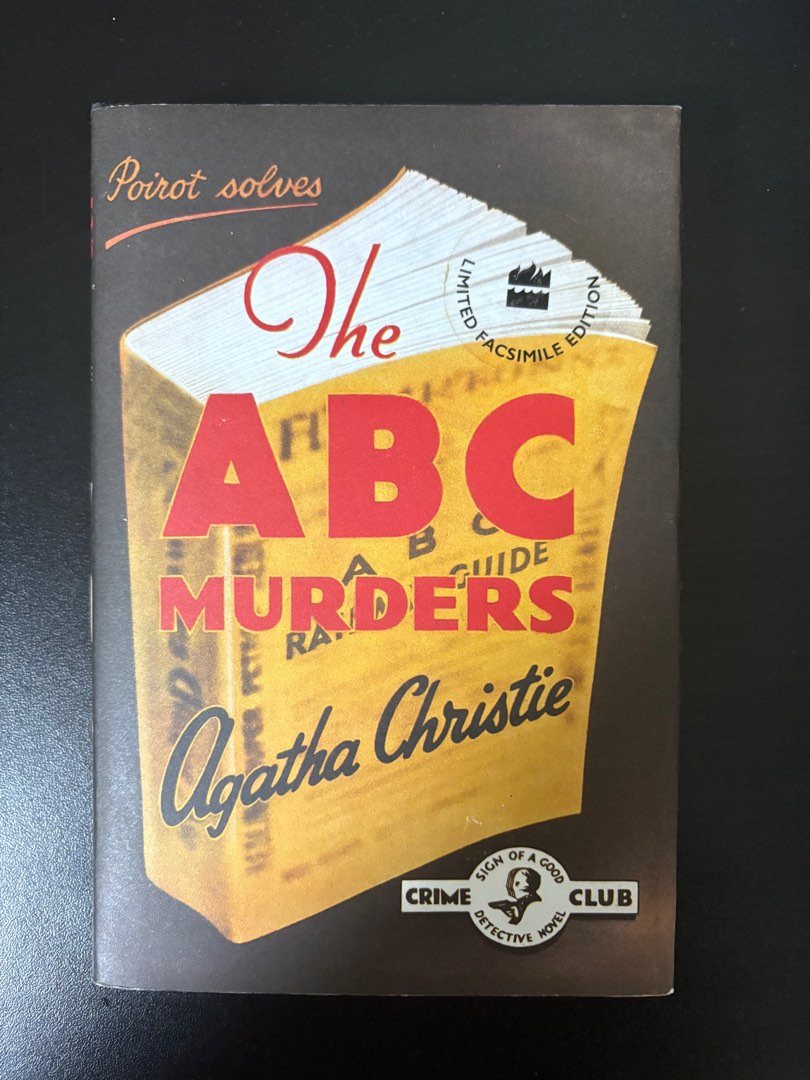 The ABC Murders by Agatha Christie - Limited Facsimile Edition, Hobbies ...