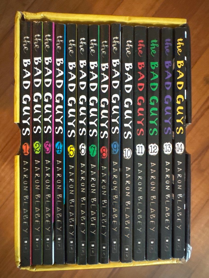 The Bad Guys Box Set by Aaron Blabey, Hobbies & Toys, Books & Magazines ...