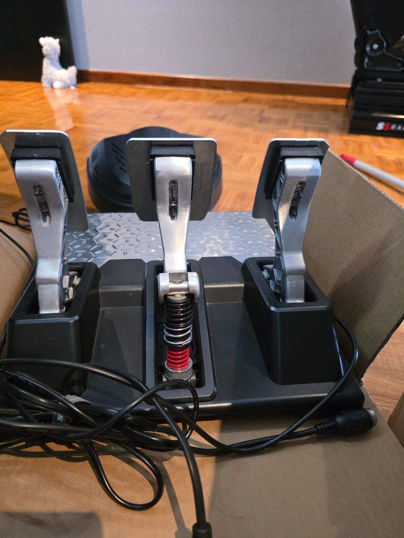 Thrustmaster Racing Wheel Set - Ferrari Edition, Video Gaming, Gaming ...