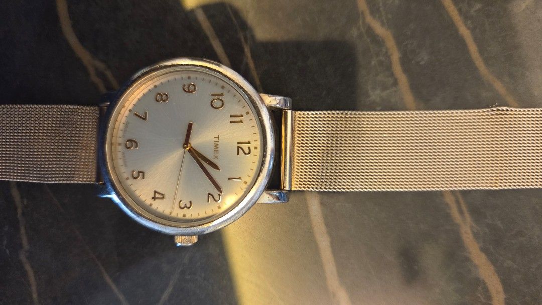 Timex Watch with Mesh Strap, Women's Fashion, Watches & Accessories ...