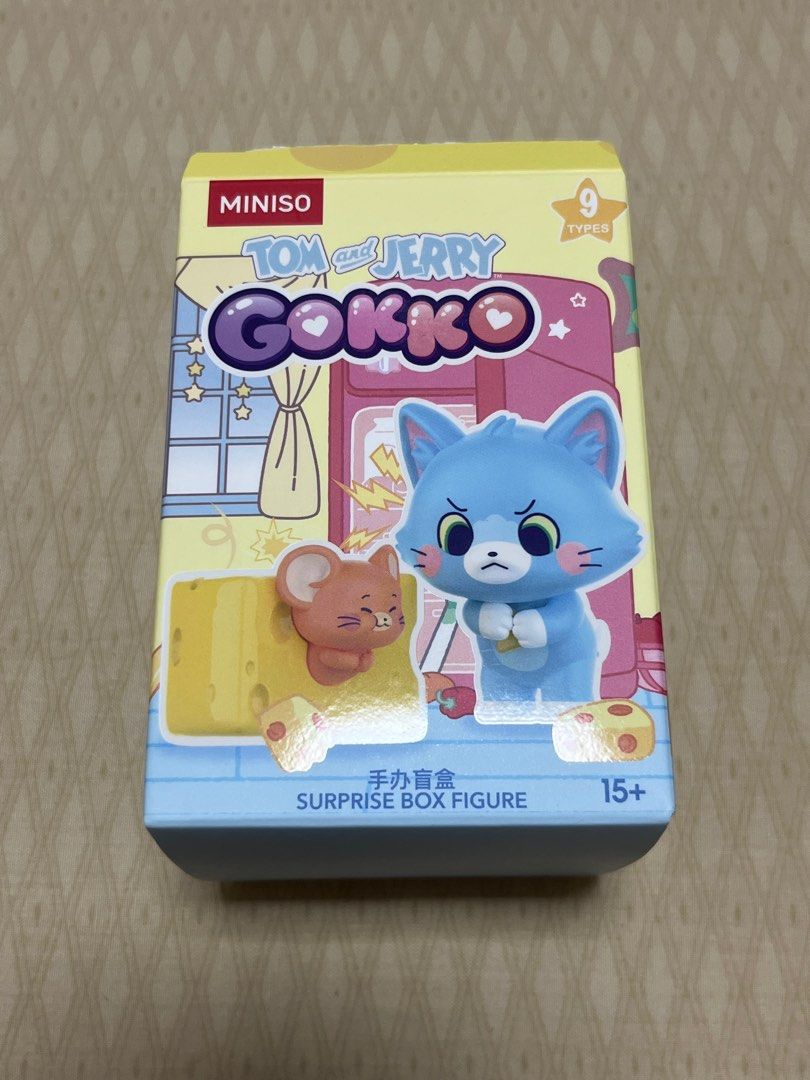 Tom and Jerry Gokko Blind Box Figure from Miniso, Hobbies & Toys ...