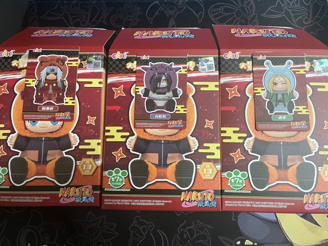 Naruto top toy plush Eaki Toptoy Cute Beast Legendary Sanin version 2 ...