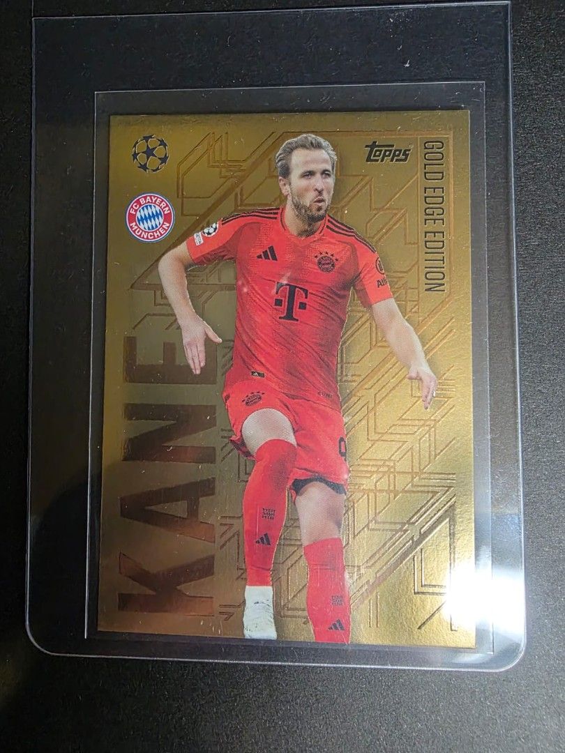 Topps Gold Edge Edition Harry Kane Trading Card, Hobbies & Toys, Toys ...