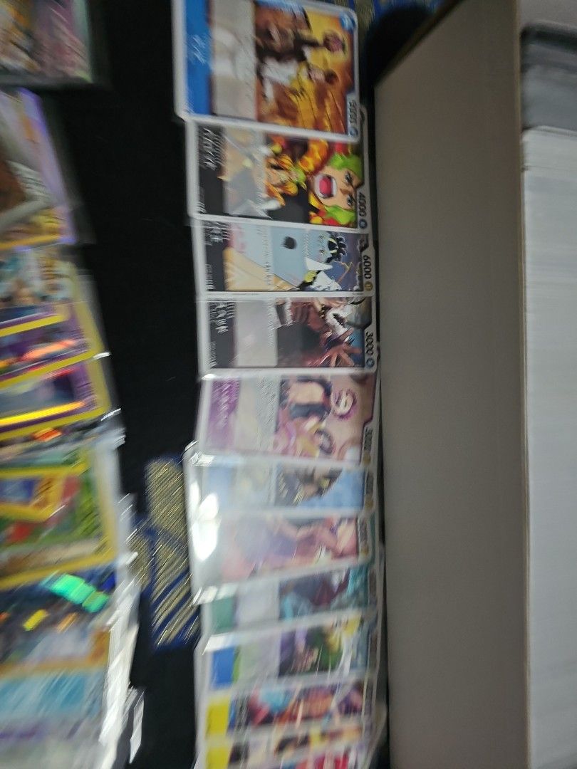 Trading Card Collection - One Piece, Pokemon, Dragon Ball,marvel ...