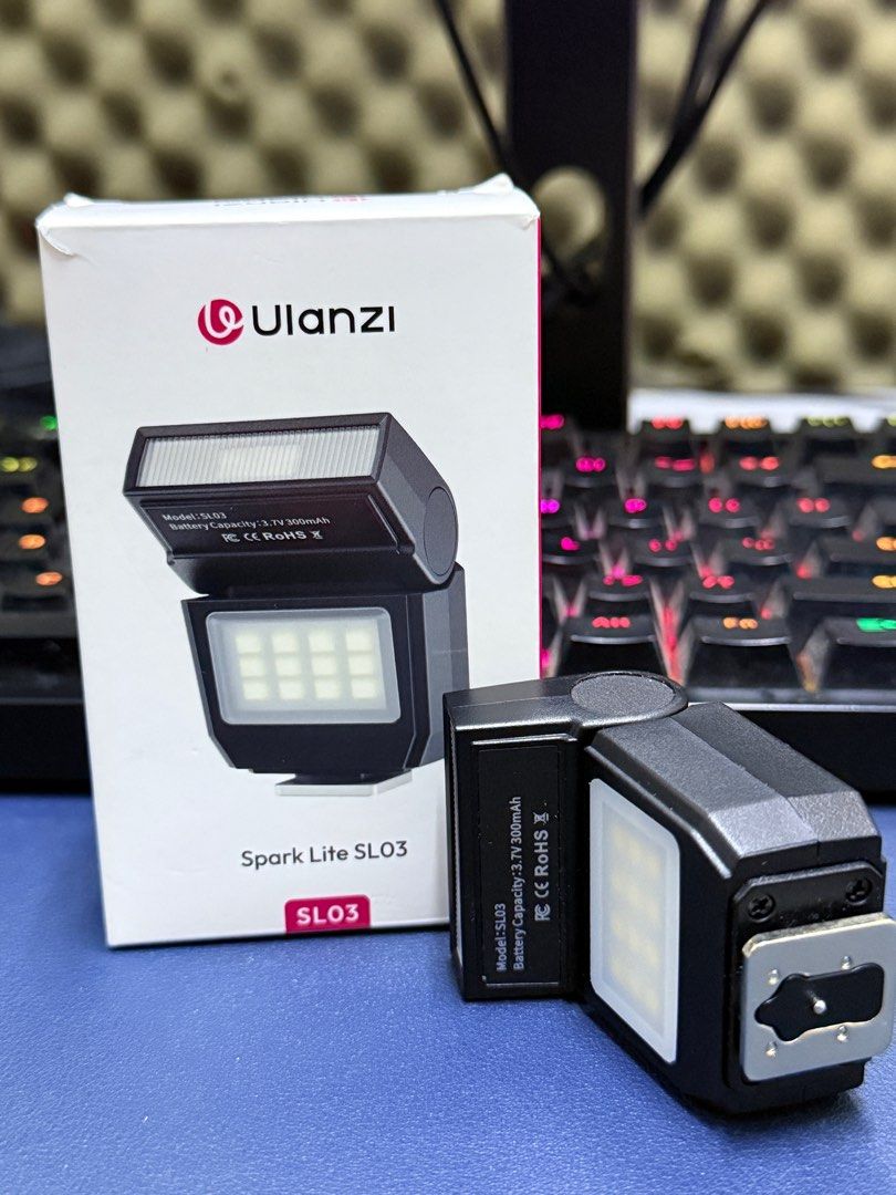 Ulanzi Spark Lite SL03 Flash led video light, Photography, Photography ...