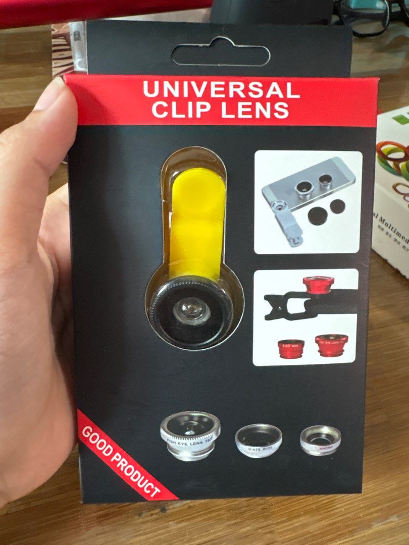 Universal Clip Lens - Fisheye, Macro, Wide Angle, Photography, Lens ...