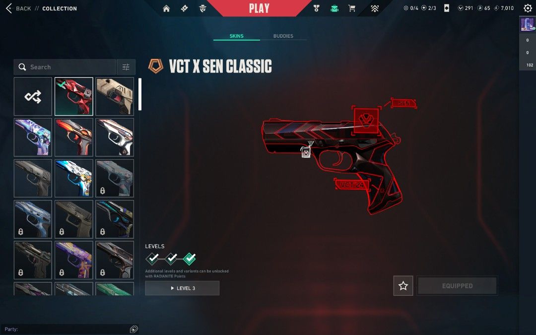 Valorant Acc w Champions 2025 Vandel and more, Video Gaming, Gaming ...