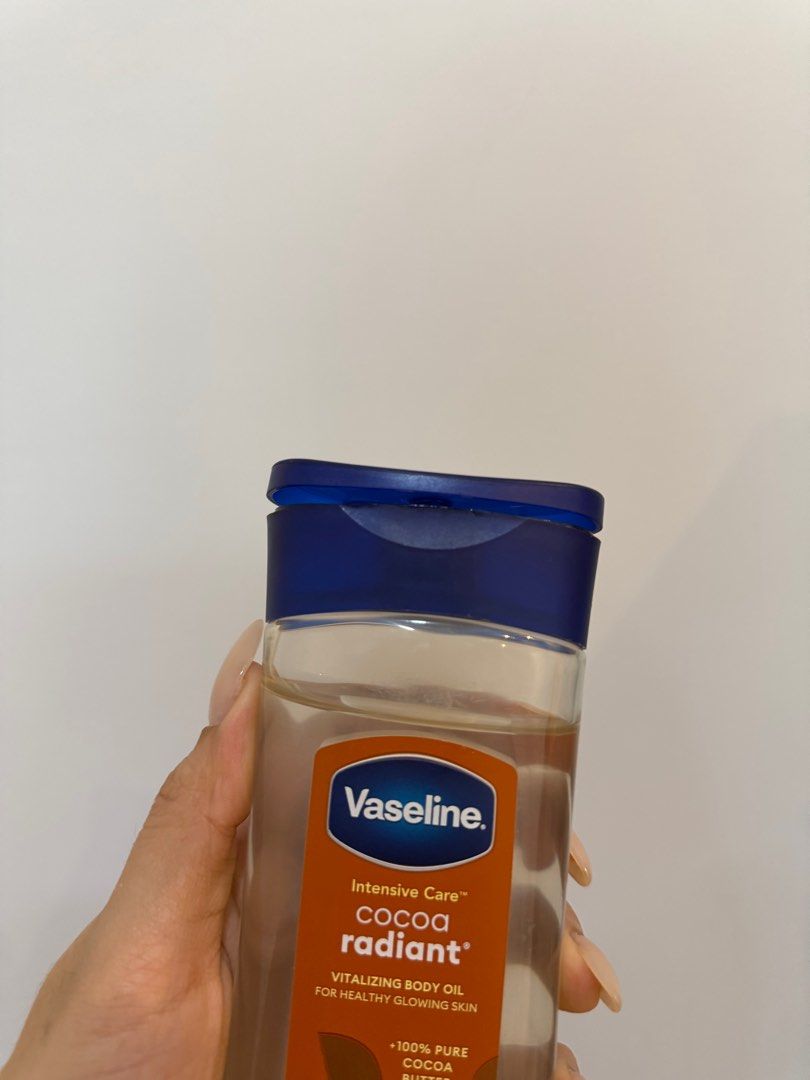 Vaseline Cocoa Radiant Body oil, Beauty & Personal Care, Bath & Body ...