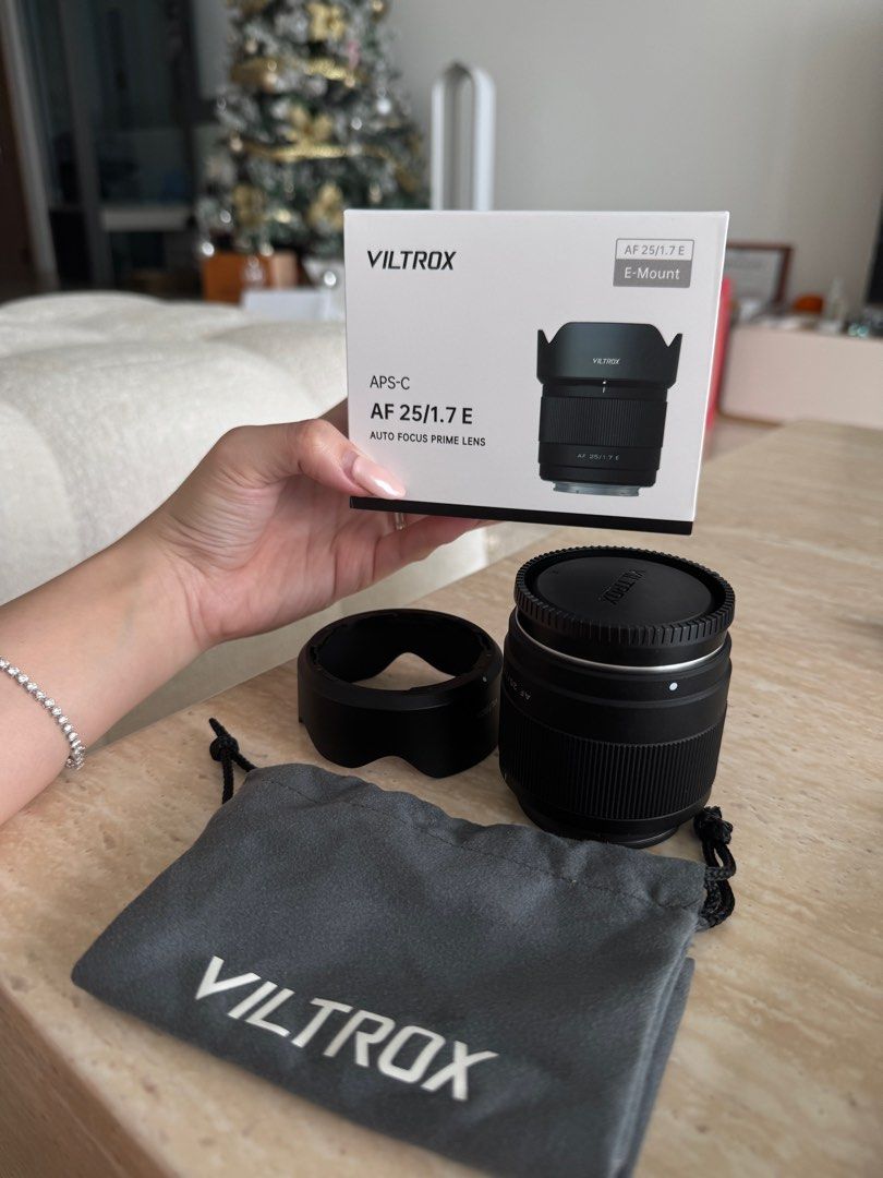 Viltrox AF 25/1.7 E-Mount Lens, Photography, Lens & Kits on Carousell