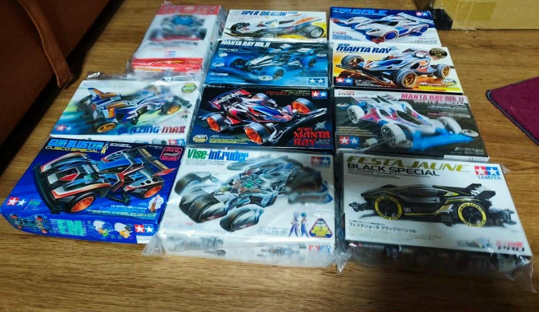 Vintage Tamiya Mini 4WD Cars - Various Models - New, Hobbies & Toys ...