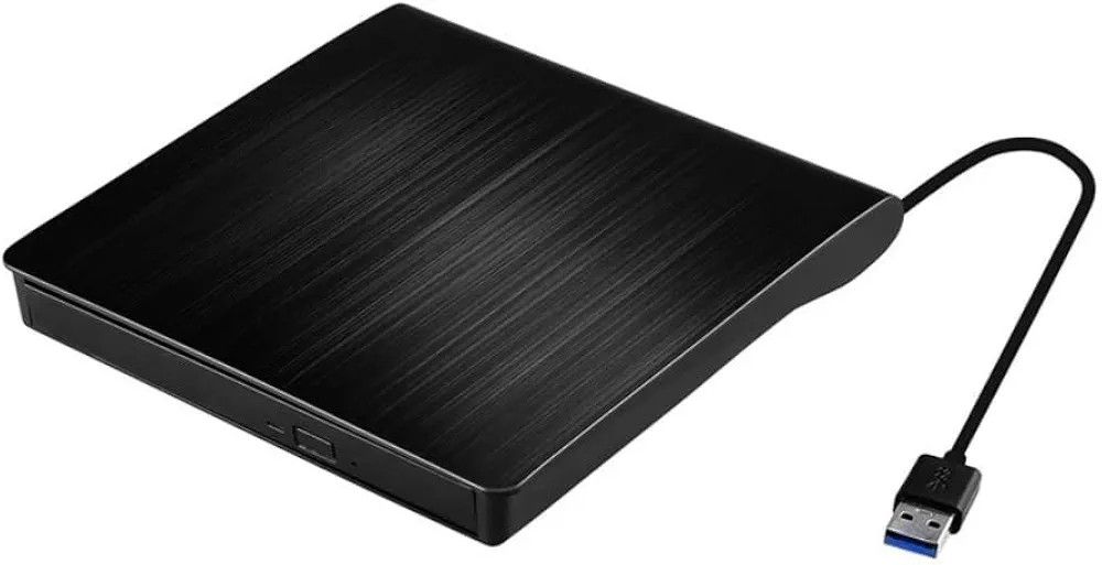 Vlio External CD DVD Drive, USB 3.0 Portable Slim CD DVD Drive Player ...
