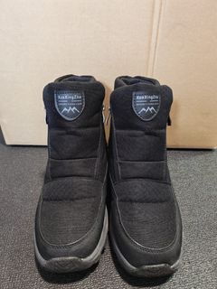 Men winter Boots - Black, Men's Fashion, Footwear, Boots on Carousell