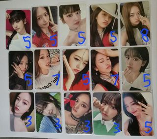 IVE An Yujin Assorted Pcs I've I am Crush Be Alright Season Greetings ...