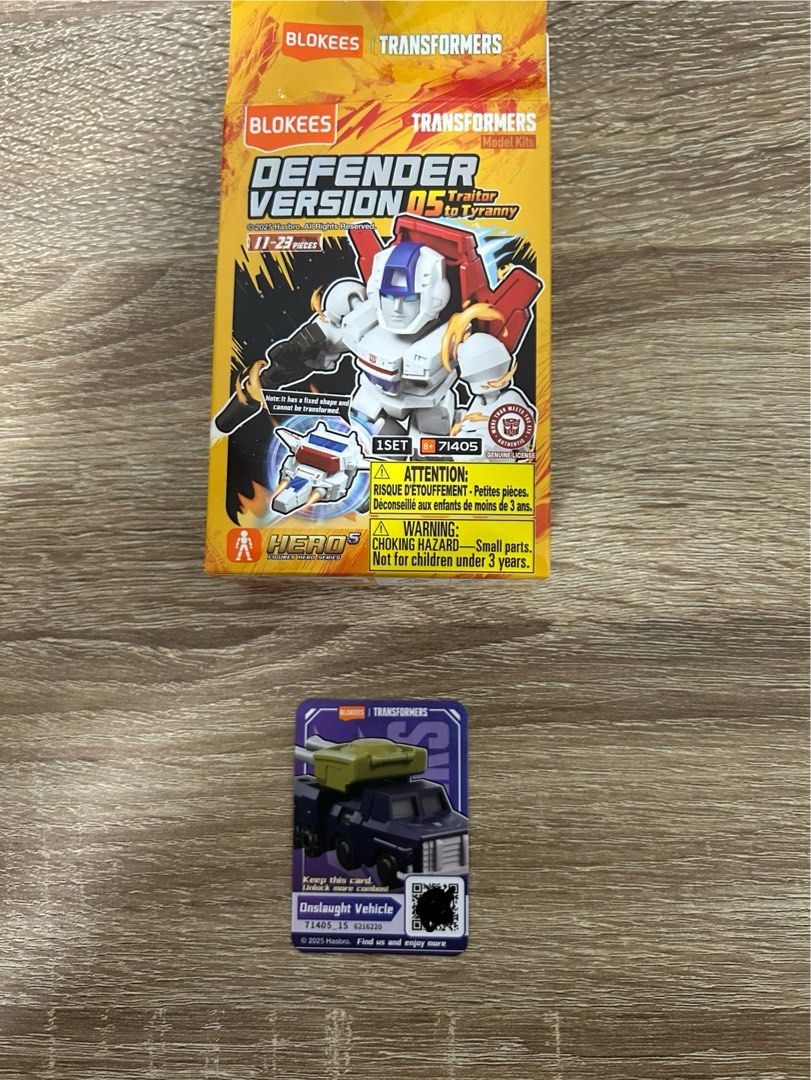 WTS/WTT - Transformers Blokees Defender 05, Hobbies & Toys, Toys ...