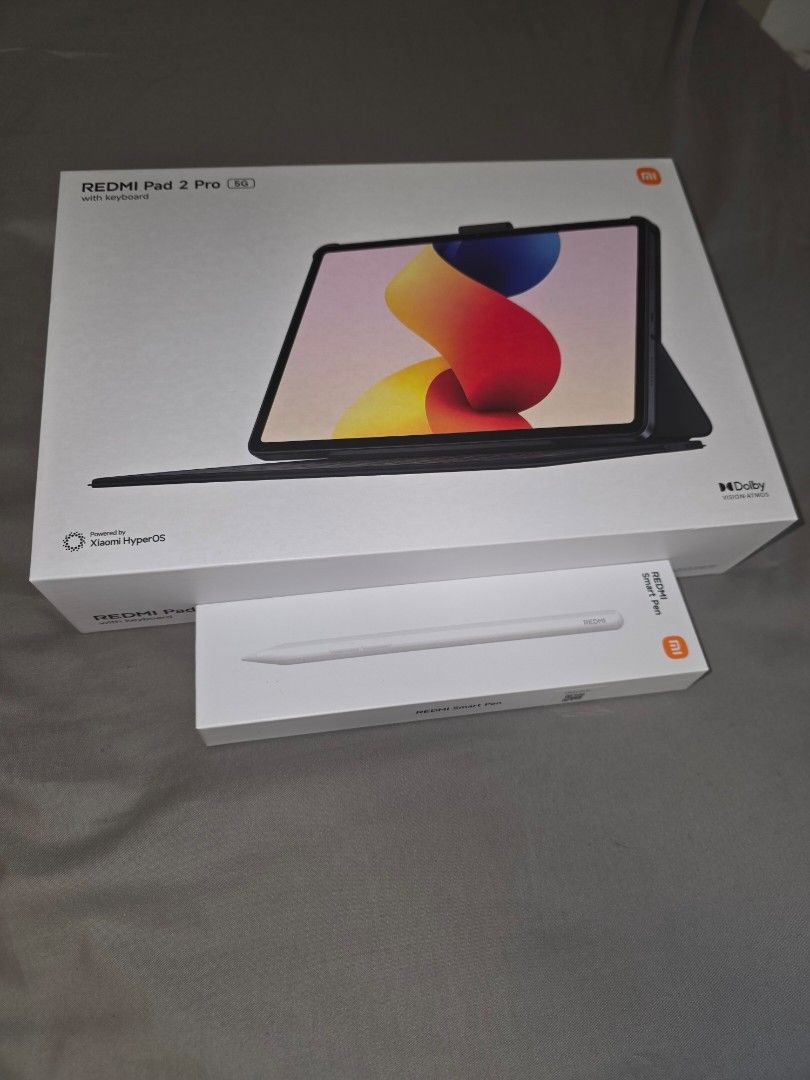Xiaomi Redmi Pad 2 Pro 5G 256GB + Smart Pen & keyboard, Mobile Phones ...