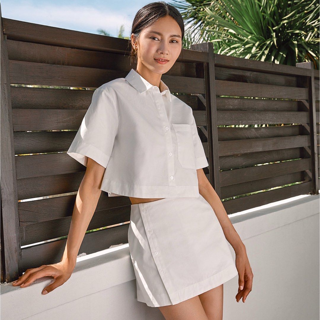 (XL) Love, Bonito LB Gin Twist Skorts in Sage Green, Women's Fashion ...