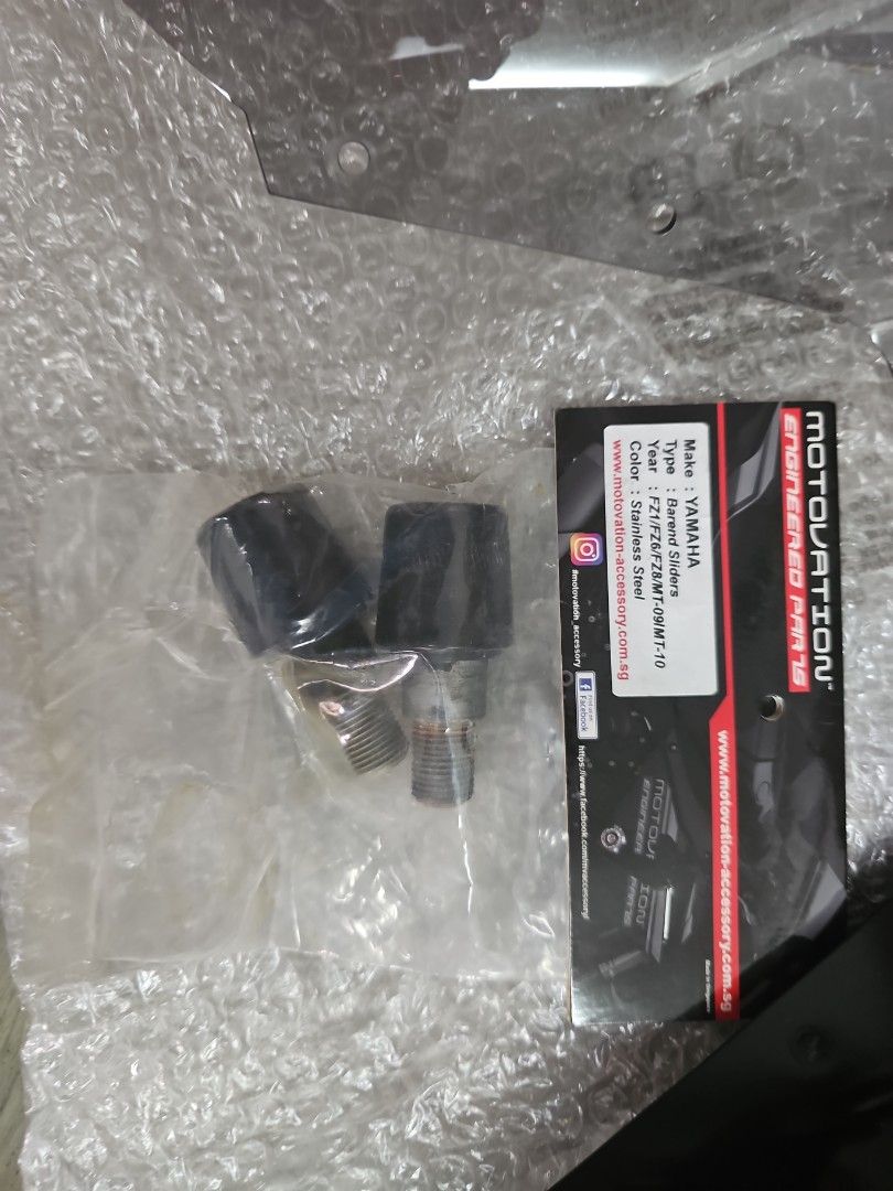 Yamaha Fazer FZ1 1S spoiler fume, Motorcycles, Motorcycle Accessories ...