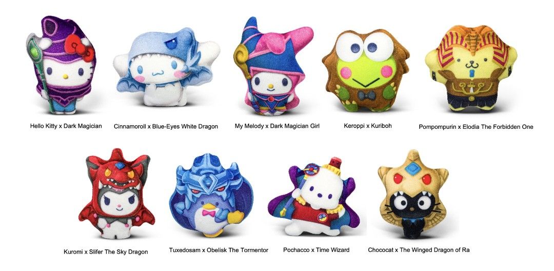 Yu-Gi-Oh! X Sanrio Collab Plushies, Hobbies & Toys, Toys & Games on ...