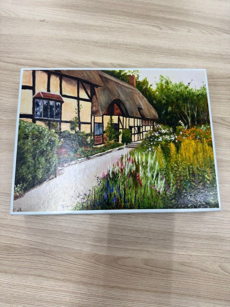 1000 Piece Country Cottage Puzzle, Hobbies & Toys, Toys & Games on ...