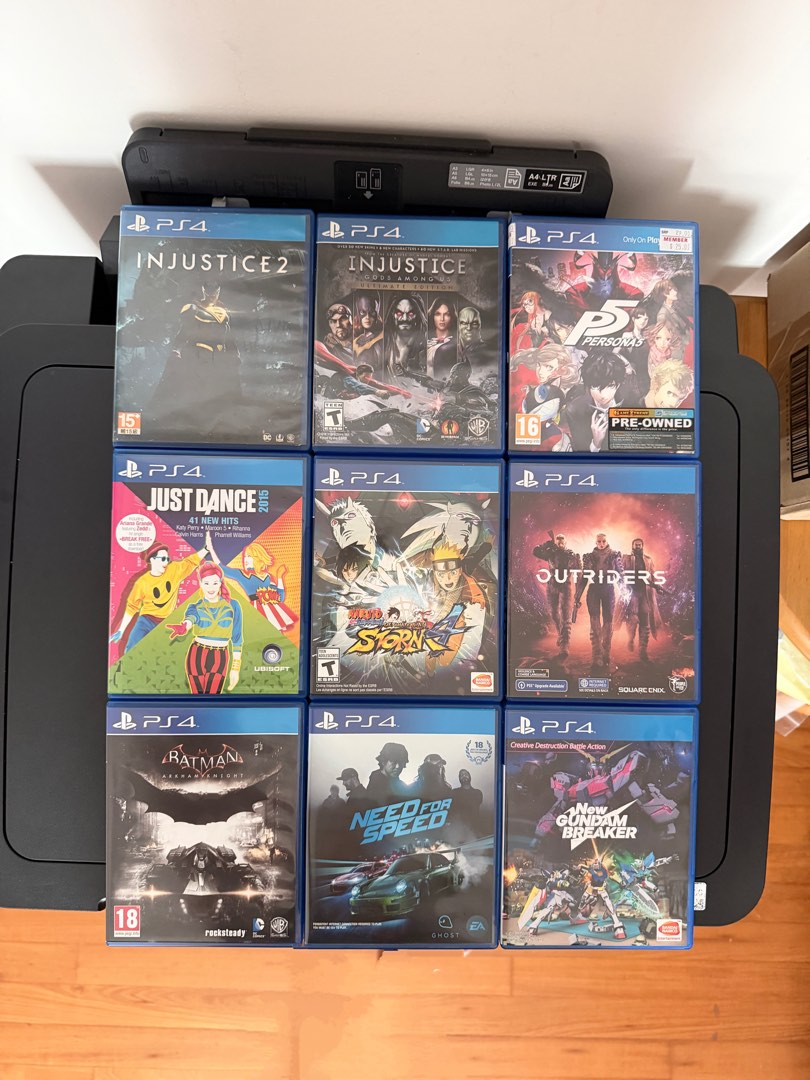 ($10 each) PS4 game Injustice 2 / Injustice gods among us / Persona 5 ...