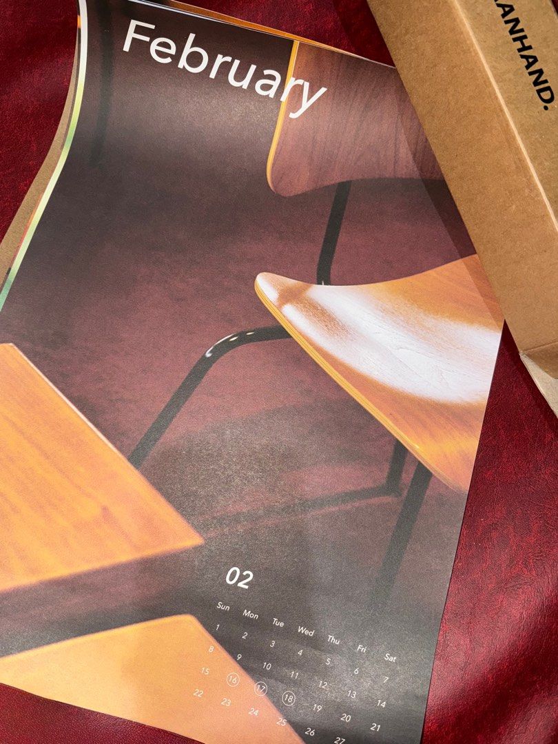 2026 Poster Calendar Aesthetic from Granhand Korea, Hobbies & Toys ...