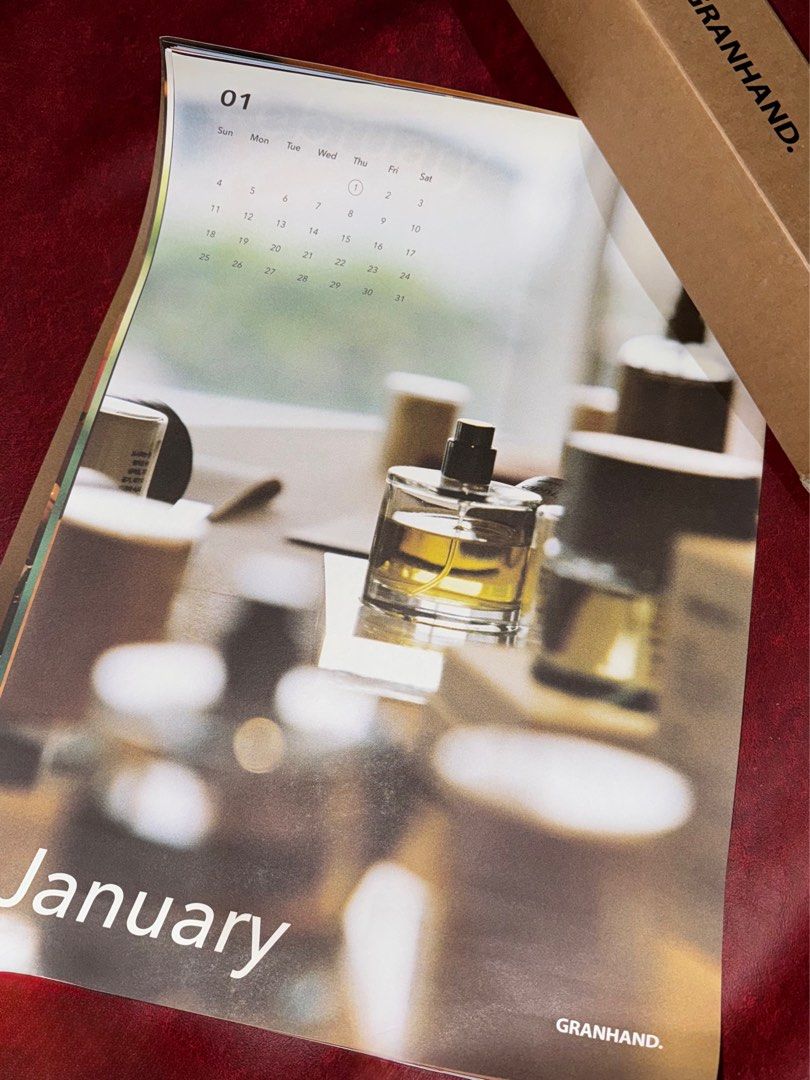 2026 Poster Calendar Aesthetic from Granhand Korea, Hobbies & Toys ...