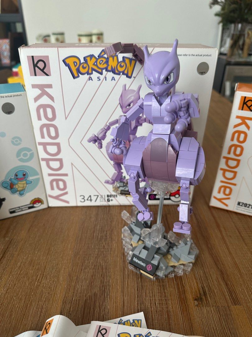 3 x Pokemon Asia Building Blocks Sets, Hobbies & Toys, Toys & Games on ...