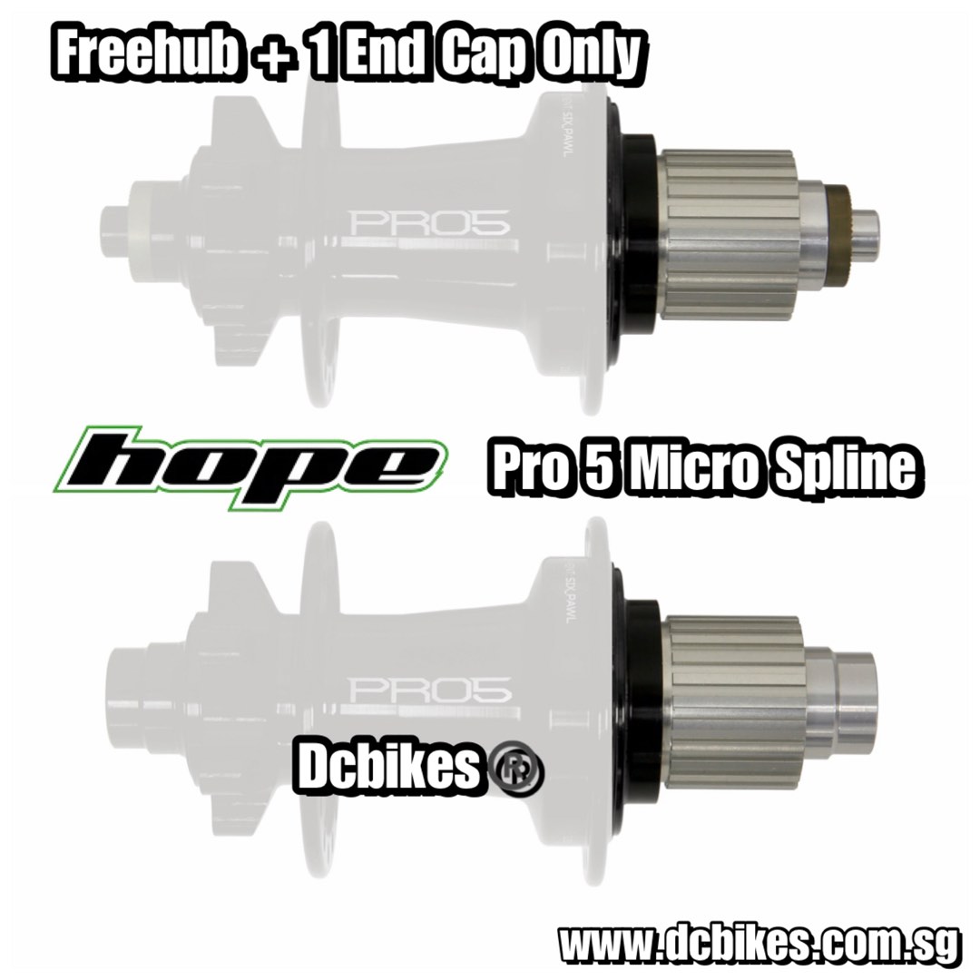🆕 ! Hope Pro 5 Series Free Hub To 12 Speed MTB Shimano Micro Spline ...