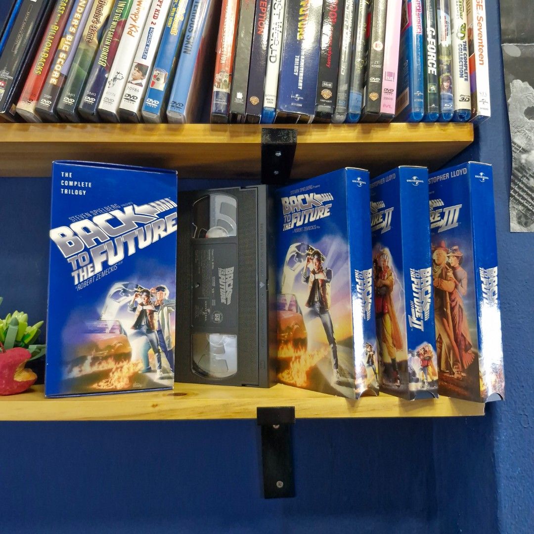 📼 Back To The Future VHS Complete Trilogy Collection Set - Retro ...